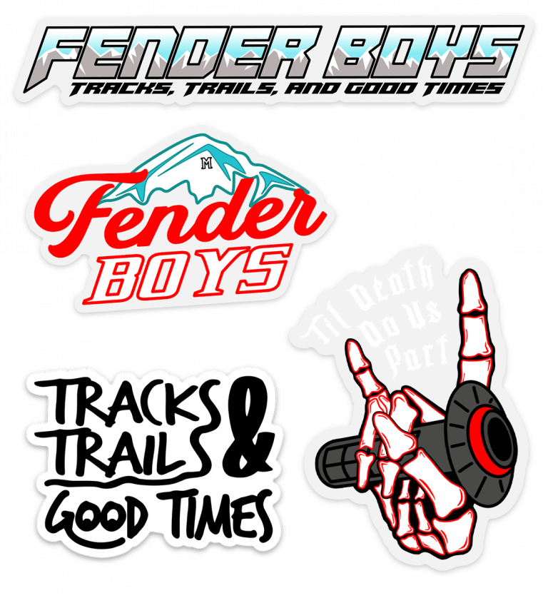 Fender Boys Sticker Pack | Kincade Pavich